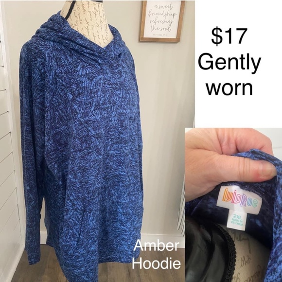 LuLaRoe | Tops | Lularoe Amber Hoodie | Poshmark